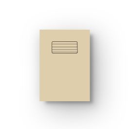 Squared School Sized Exercise Book - 60 Pages - Cream Cover